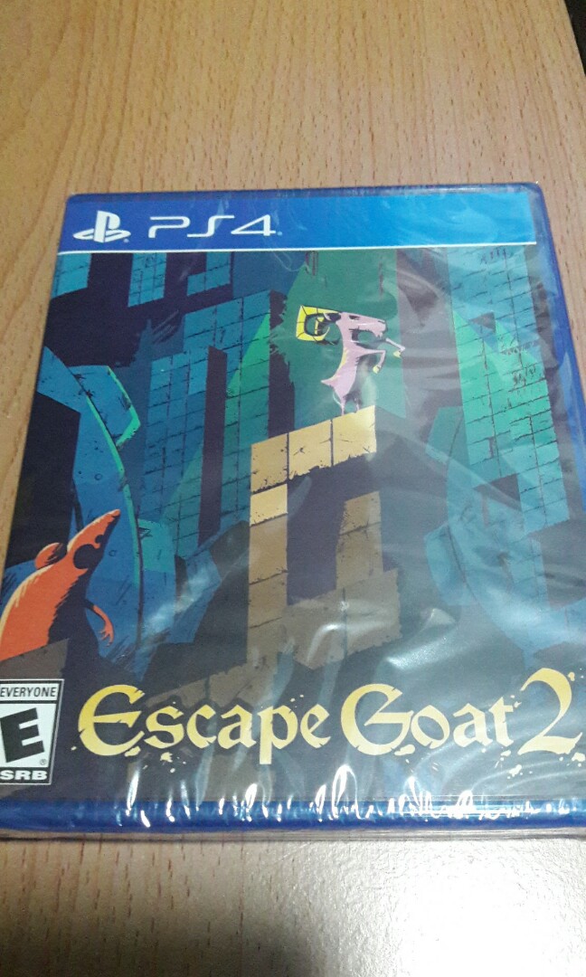 限量版 全新 PS4 Limited Run Game ~ Escape Goat 2, 電子遊戲, 遊戲機配件, 遊戲禮物卡及帳戶 ...