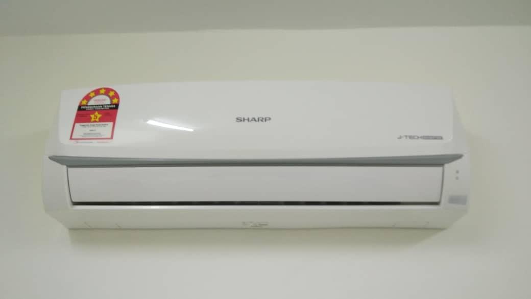 Aircond 1HP Sharp Inverter AHX9UED, Furniture & Home Living, Furniture ...