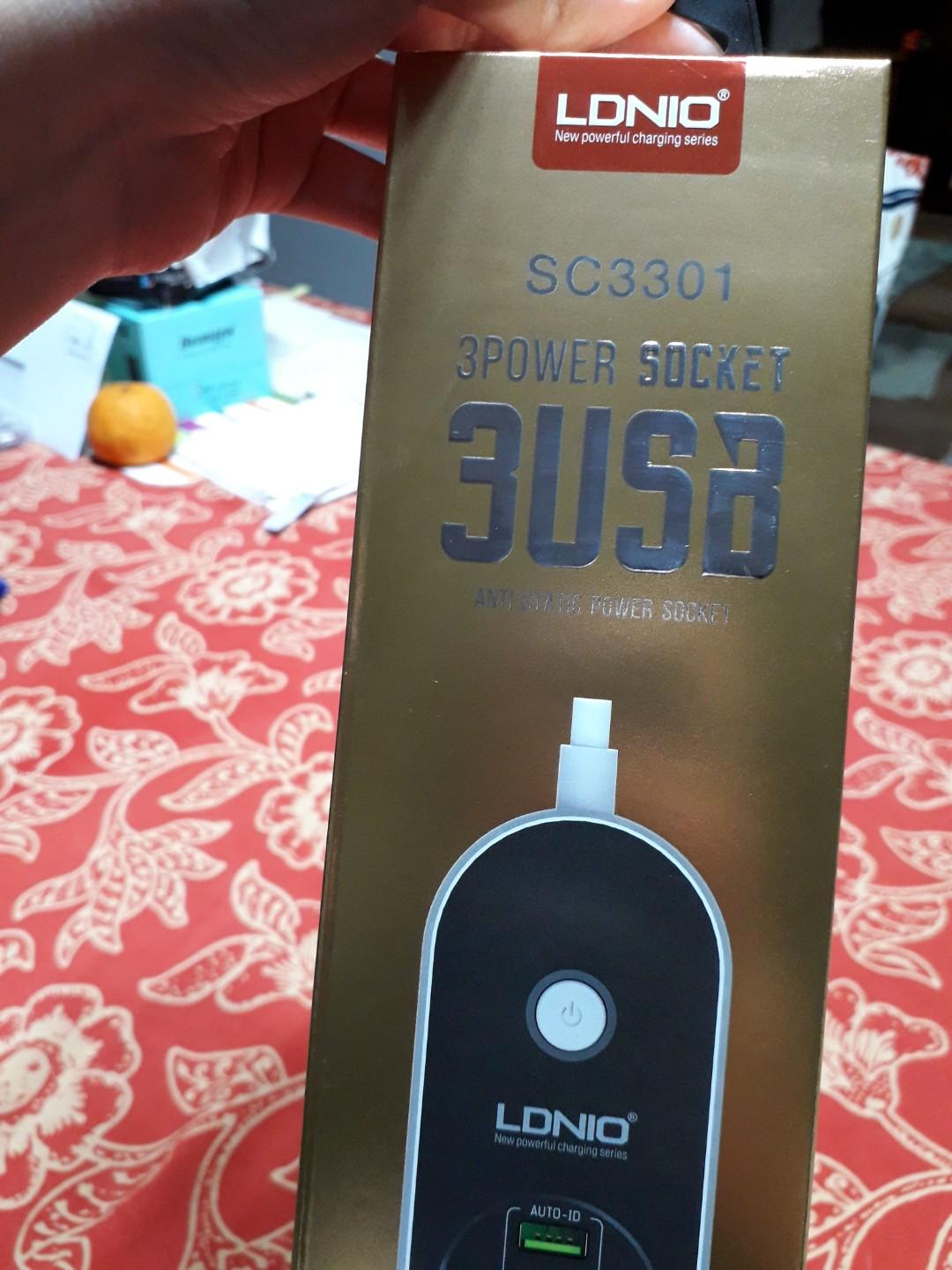 ANTI-STATIC POWER SOCKET (LDNIO SC3301), TV & Home Appliances ...