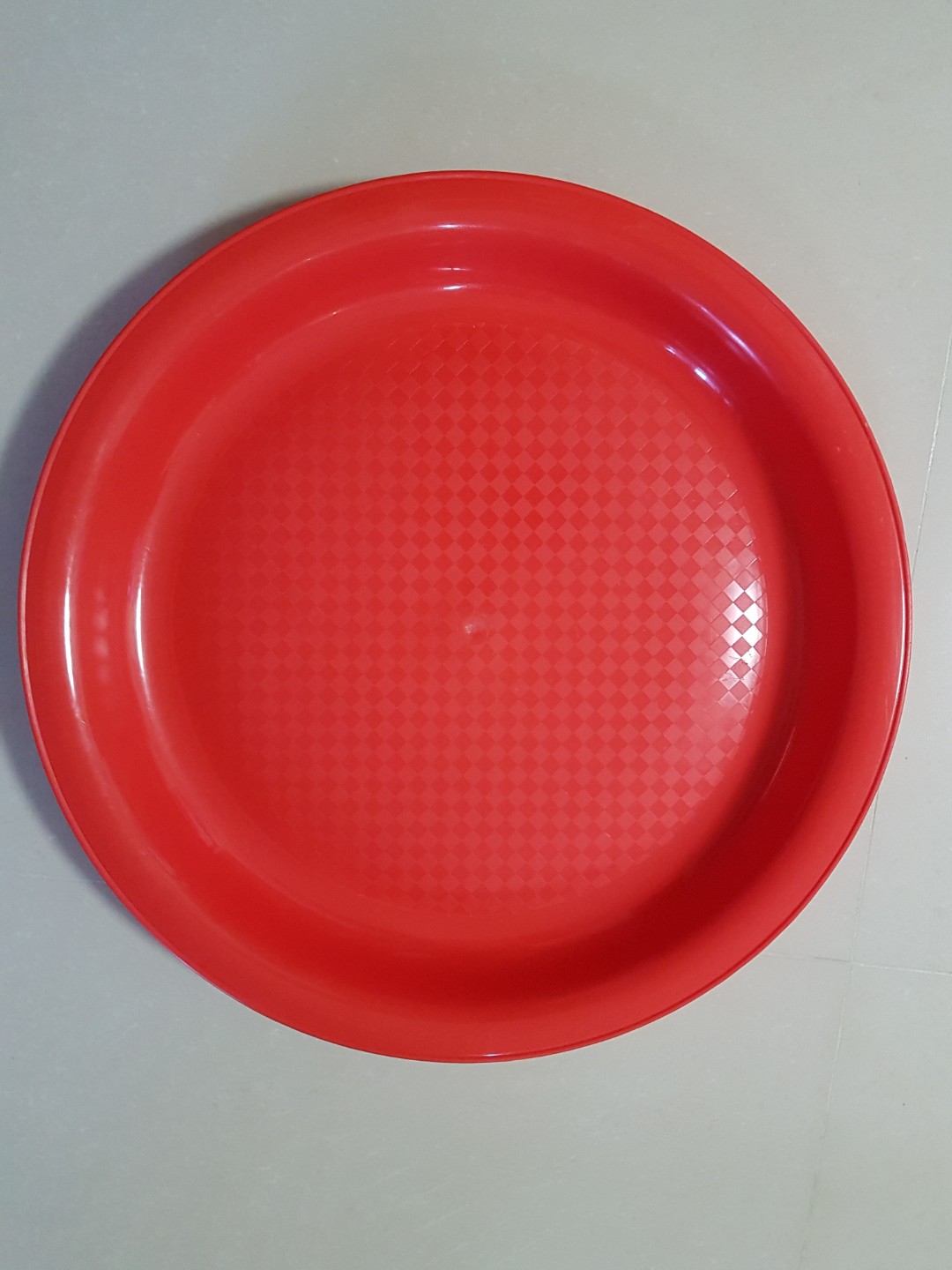 Big Red Plastic tray, Furniture & Home Living, Kitchenware & Tableware ...