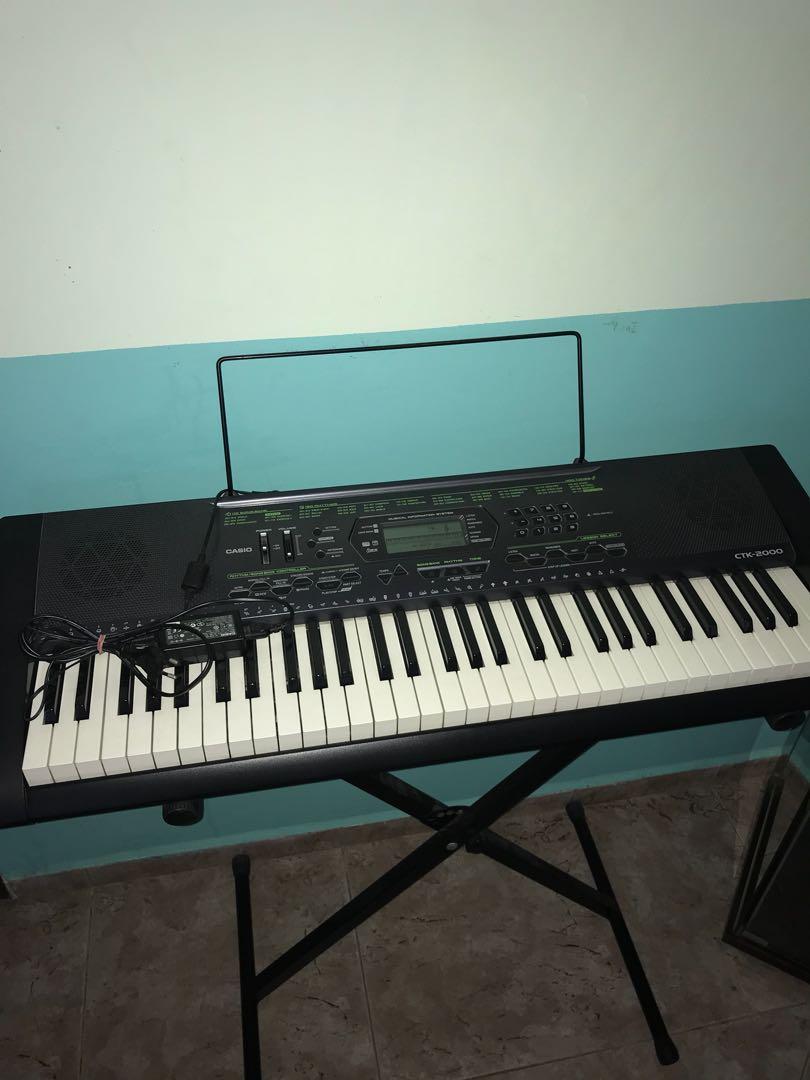 Casio Keyboard, Hobbies & Toys, Music & Media, Musical Instruments on ...