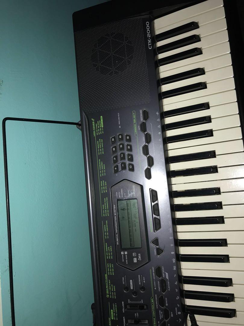 Casio Keyboard, Hobbies & Toys, Music & Media, Musical Instruments on ...