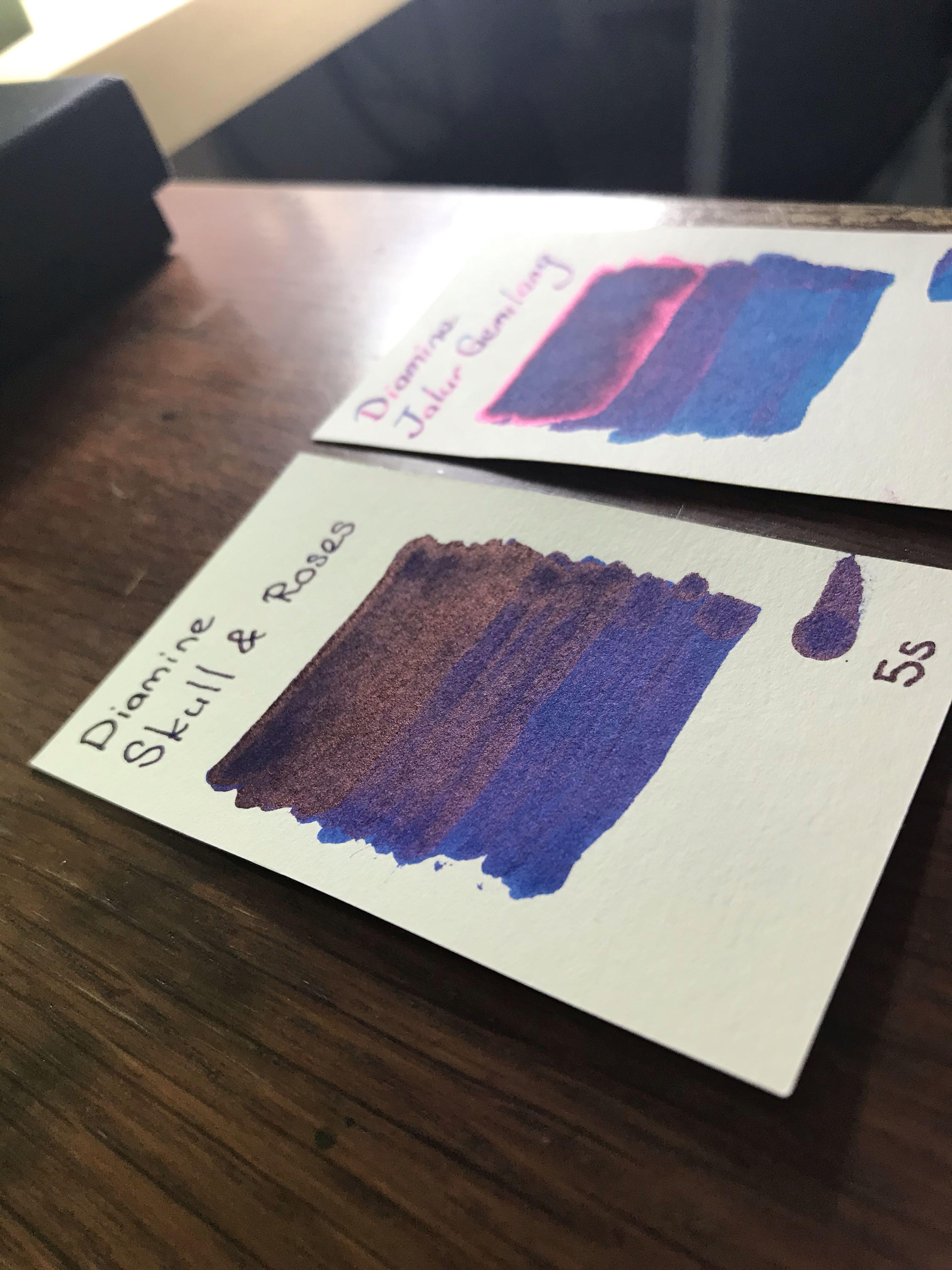 Diamine sheening fountain pen ink samples (5 ml), Hobbies & Toys ...