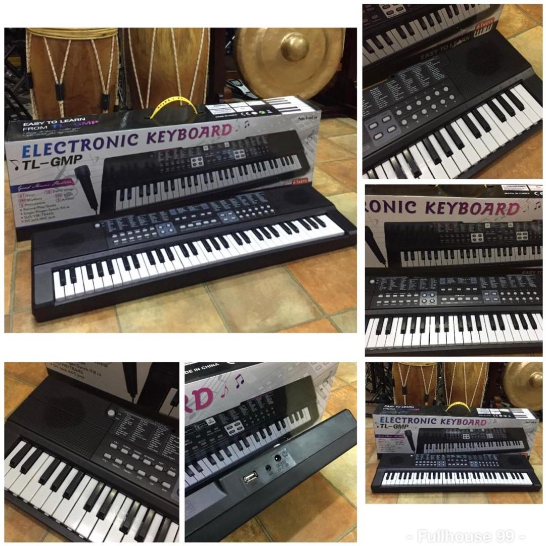 Electronic Keyboard TL-GMP (61 Keys), Hobbies & Toys, Music & Media ...