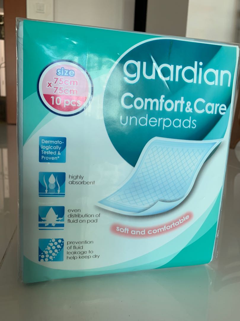 Guardian Underpads, Health & Nutrition, Health Supplements, Health Food ...
