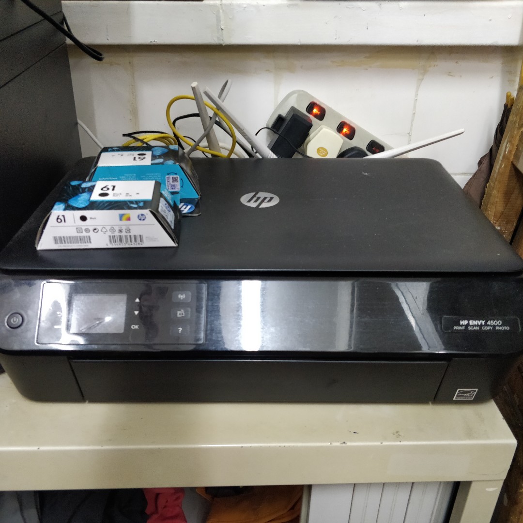 HP Envy 4500 Printer, 電腦＆科技, 打印機及影印機 - Carousell