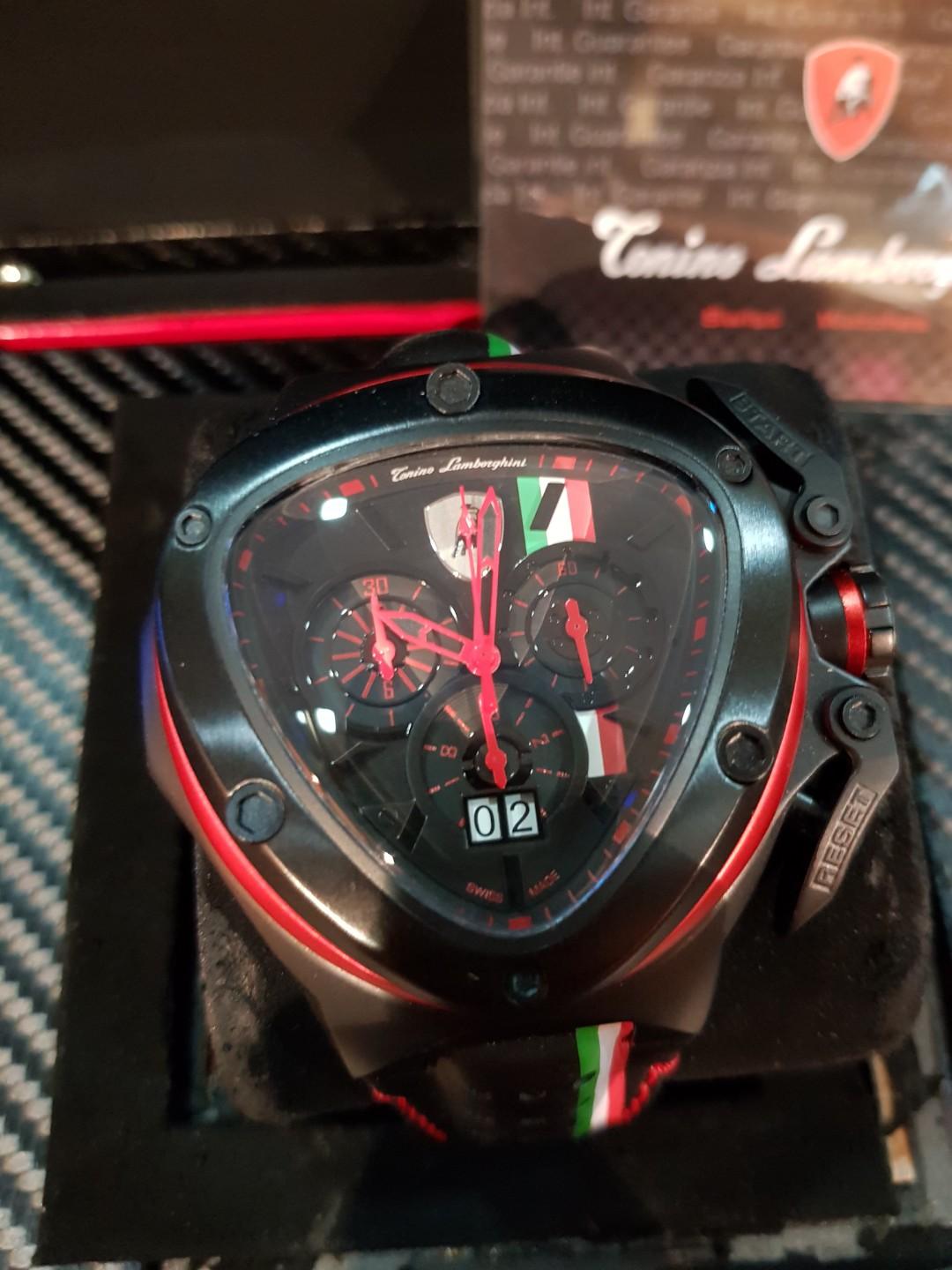 Lamborghini dress watch, Luxury, Watches on Carousell