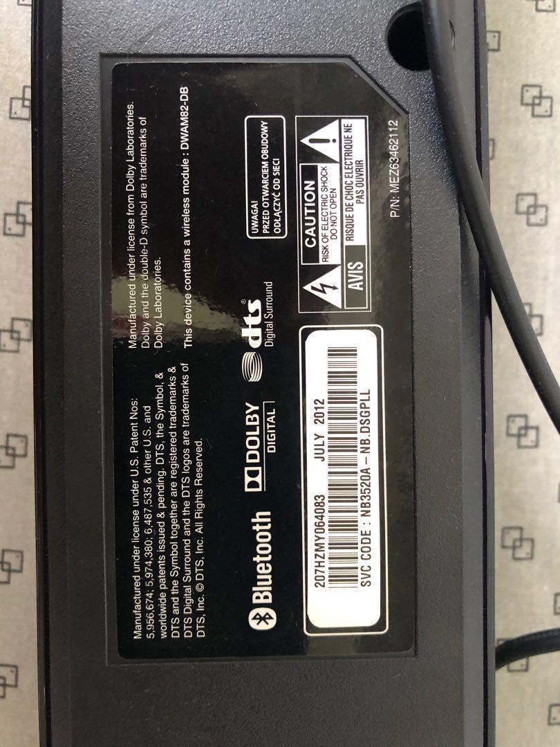 LG Soundbar/Subwoofer/remote control, Electronics, Audio on Carousell