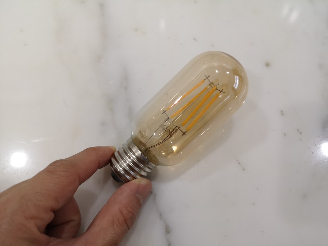Light Bulb (Long), Furniture & Home Living, Lighting & Fans, Lighting ...