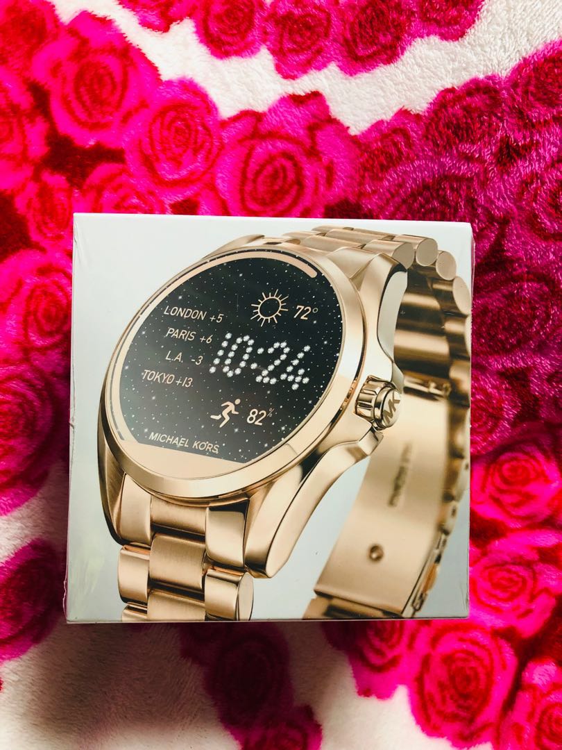 Michael Kors Access Smartwatch Touchscreen (Rosegold), Women's Fashion ...