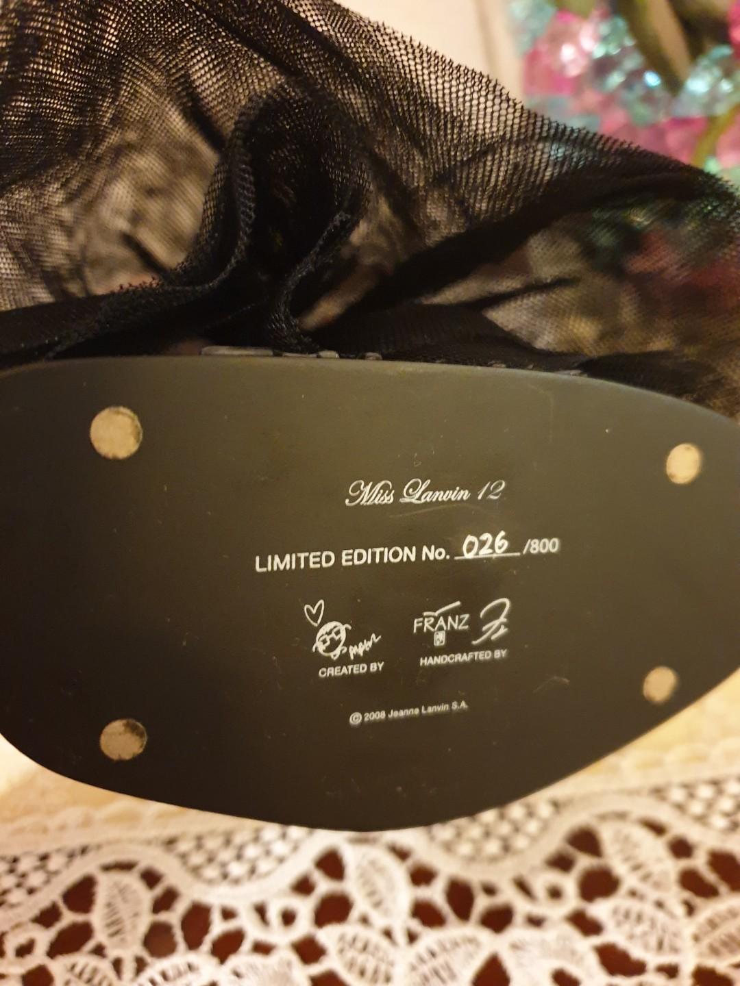 Miss Lanvin 12 Porcelain Figurine, Hobbies & Toys, Toys & Games on Carousell