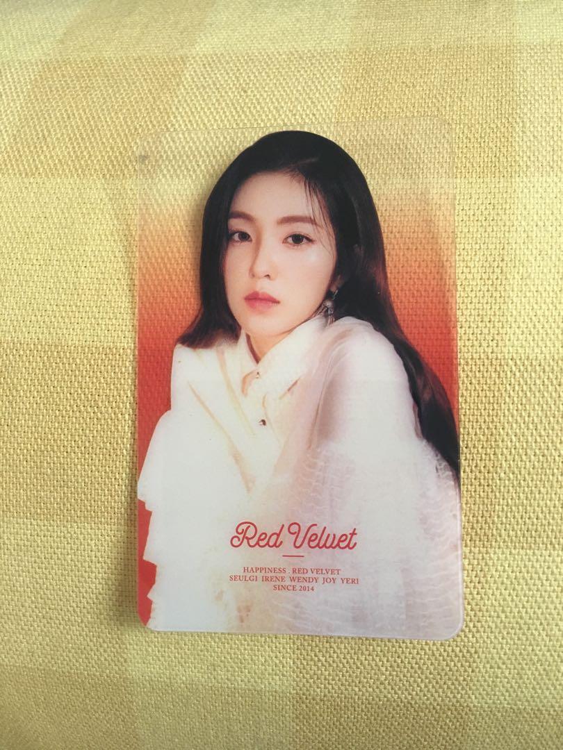Official Red Velvet: Irene transparent photocard, Hobbies & Toys ...