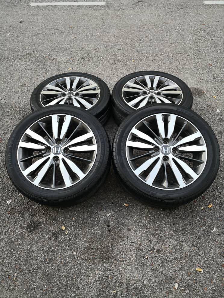 original honda jazz v specs 16 inch sports rim free gift tyre, Auto ...