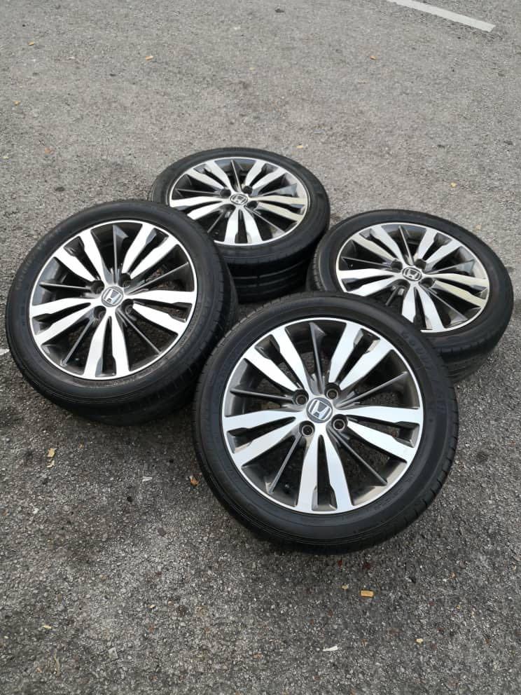 original honda jazz v specs 16 inch sports rim free gift tyre, Auto ...