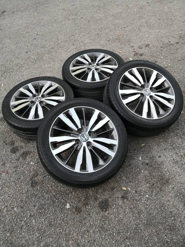 original honda jazz v specs 16 inch sports rim free gift tyre, Auto ...