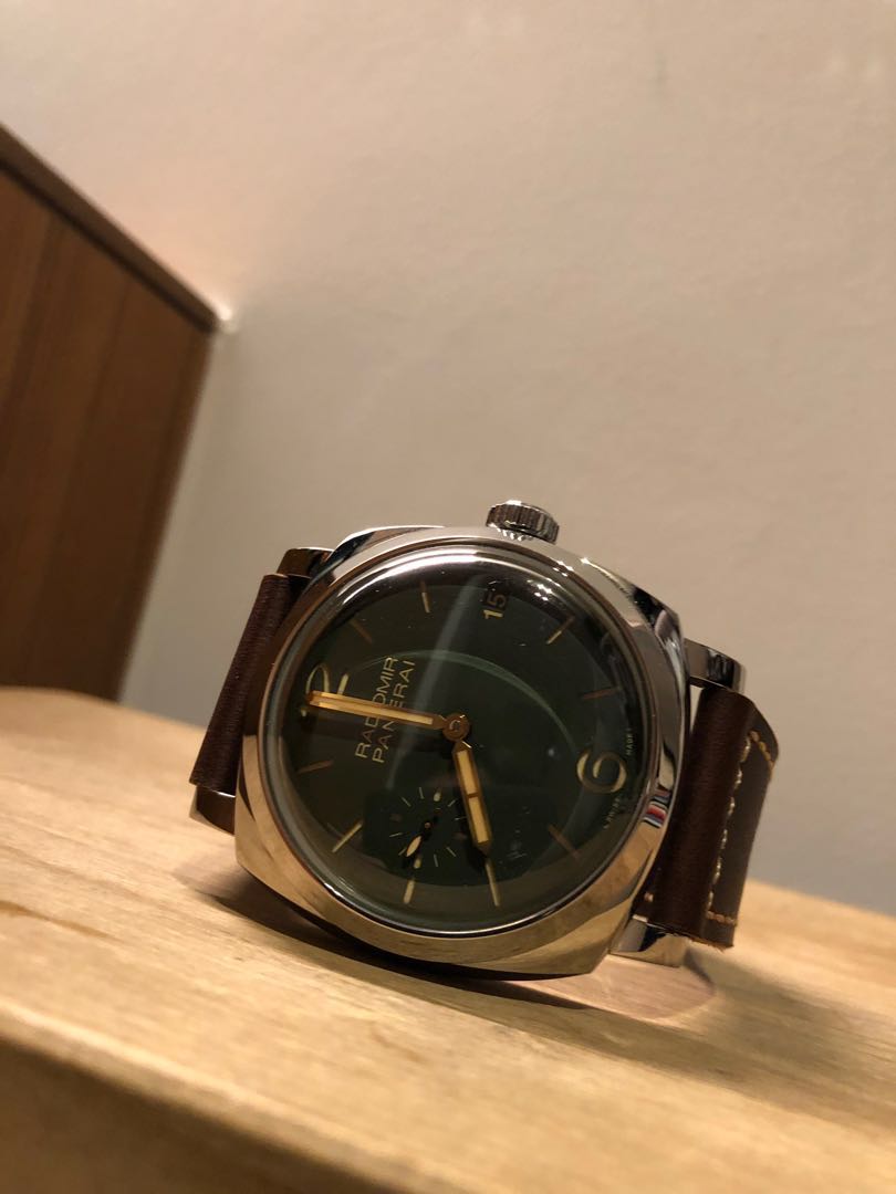 Panerai Radiomir 1940 Green Dial PAM736 736, Mobile Phones & Gadgets ...