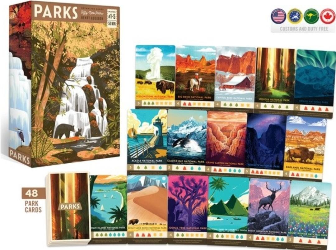 PARKS: The Board Game, Hobbies & Toys, Toys & Games on Carousell