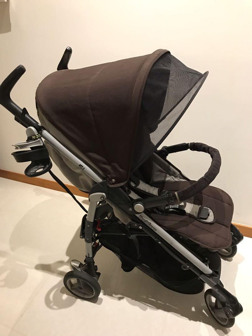 Peg perego stroller + light weight traveling stroller, Babies & Kids ...