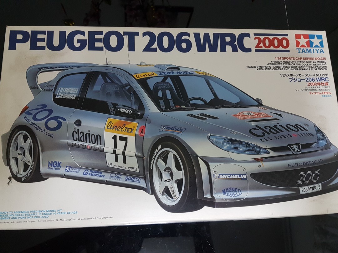 Plastic car kit, 1/24 scale, Hobbies & Toys, Toys & Games on Carousell