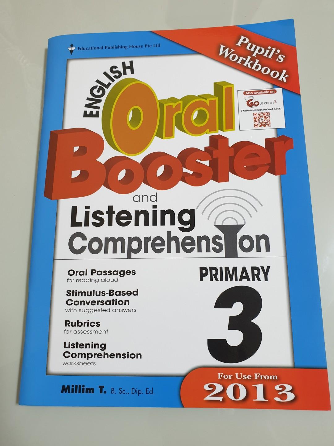 Primary 3 English Oral Booster and Listening Comprehension, Hobbies & Toys, Books & Magazines ...