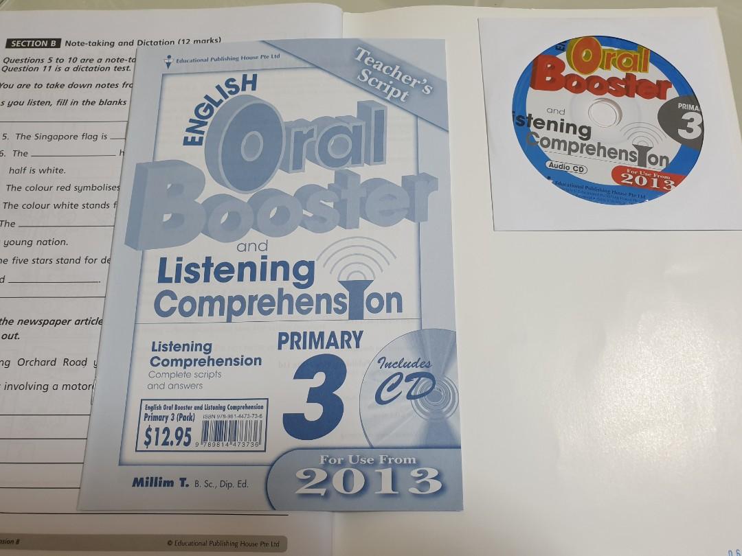 Primary 3 English Oral Booster and Listening Comprehension, Hobbies ...
