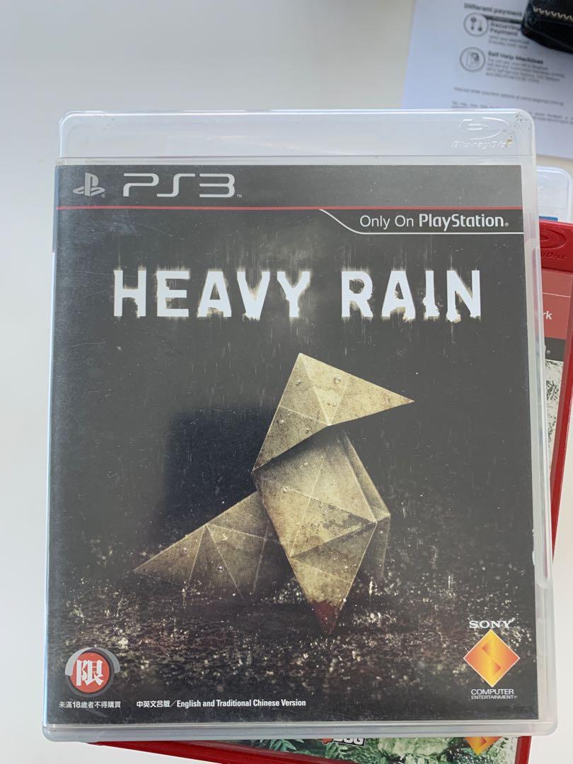 PS3 Game Heavy Rain, Video Gaming, Video Games, PlayStation on Carousell