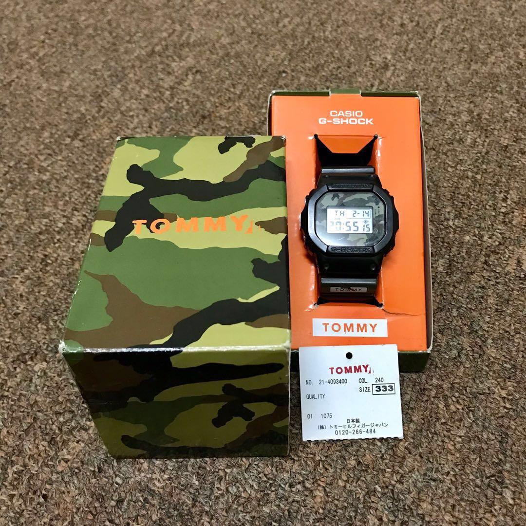 RARE CASIO G-SHOCK DW5600 VT X TOMMY HILFIGER Limited Collaboration ...