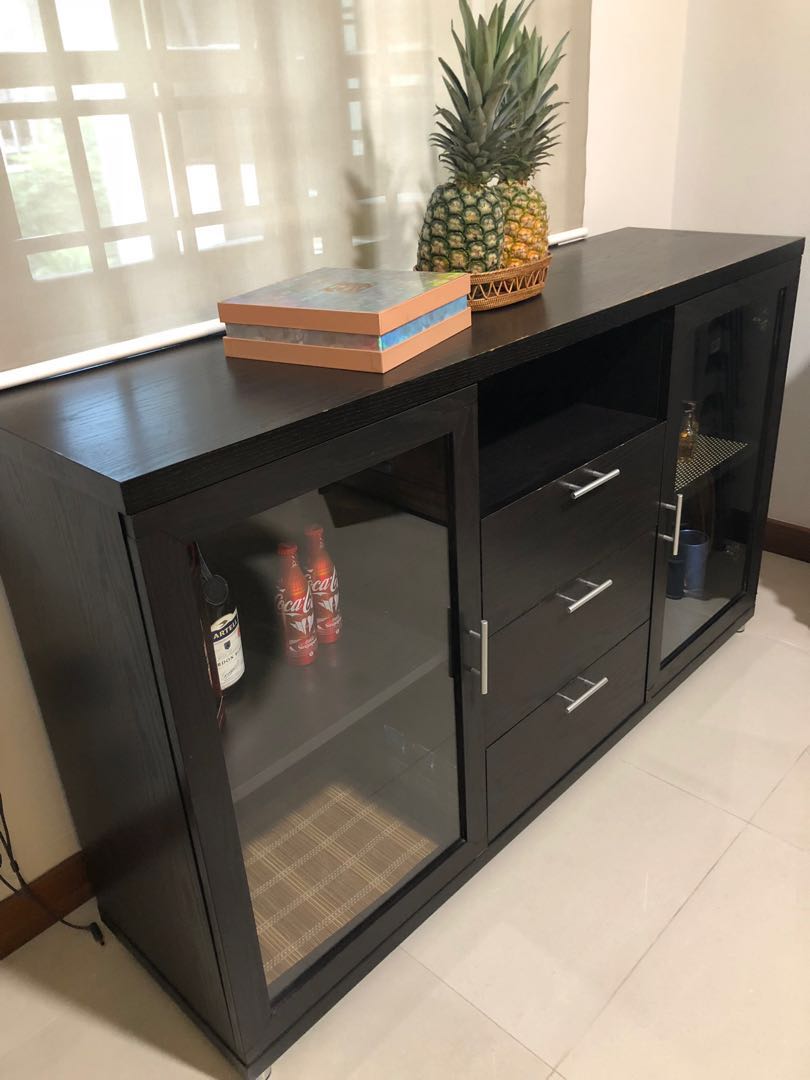 Side Display Cabinet, Cabinet,, Furniture & Home Living, Furniture ...