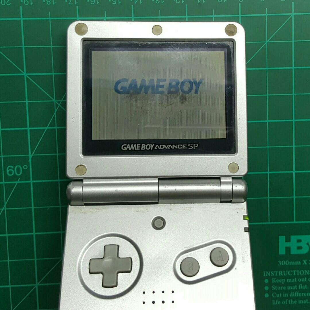 Silver gba sp 001 (scroll down to read), Video Gaming, Video Game ...
