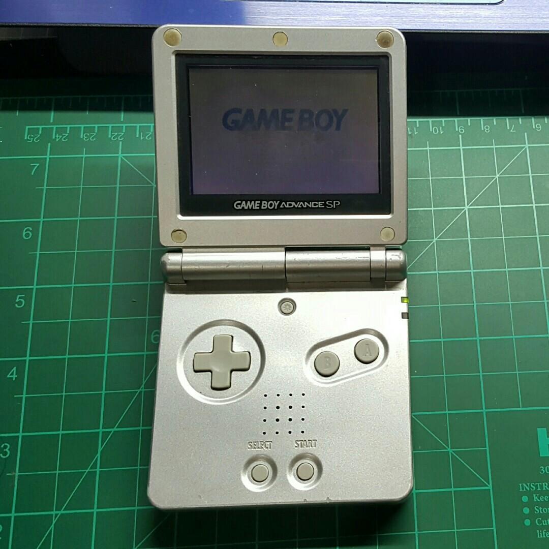 Silver gba sp 001 (scroll down to read), Video Gaming, Video Game ...