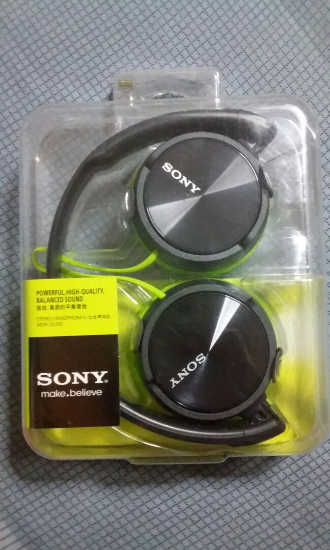 SONY MDR-ZX310, Audio, Headphones & Headsets on Carousell