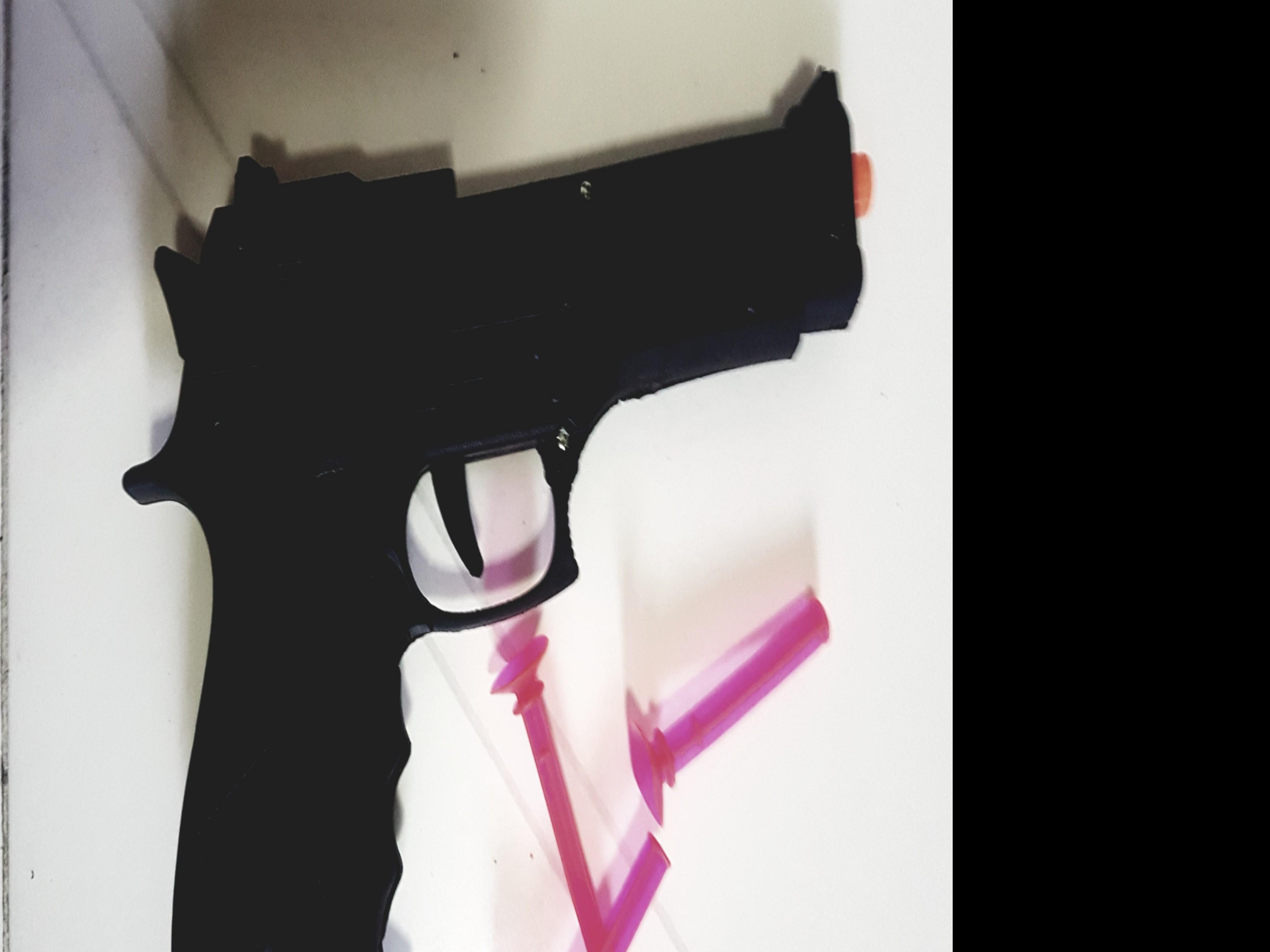 Suction Bullet Toy Gun, Hobbies & Toys, Toys & Games on Carousell