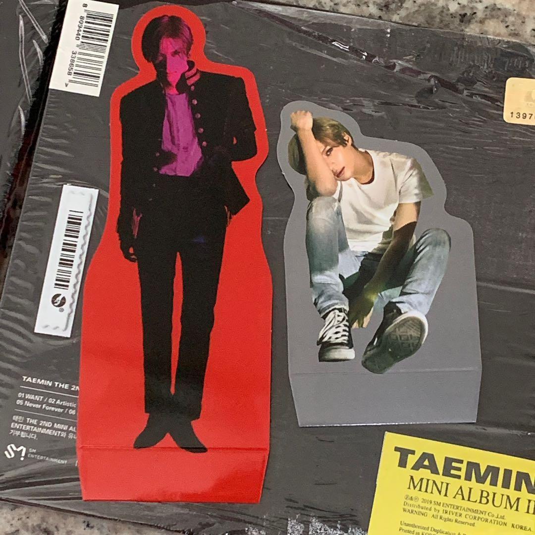 Taemin Want Album, Hobbies & Toys, Memorabilia & Collectibles, K-Wave ...