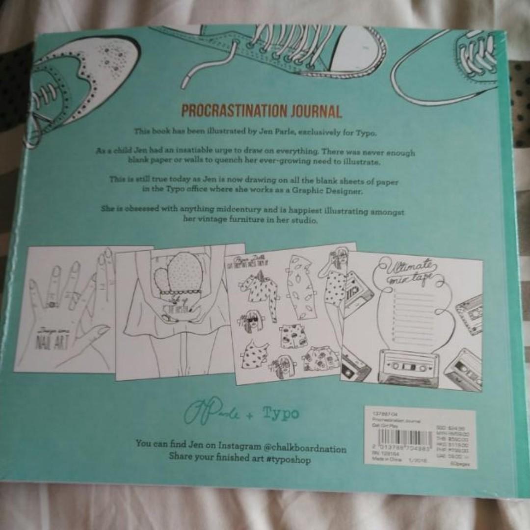 Typo Adult Colouring Book, Hobbies & Toys, Books & Magazines ...