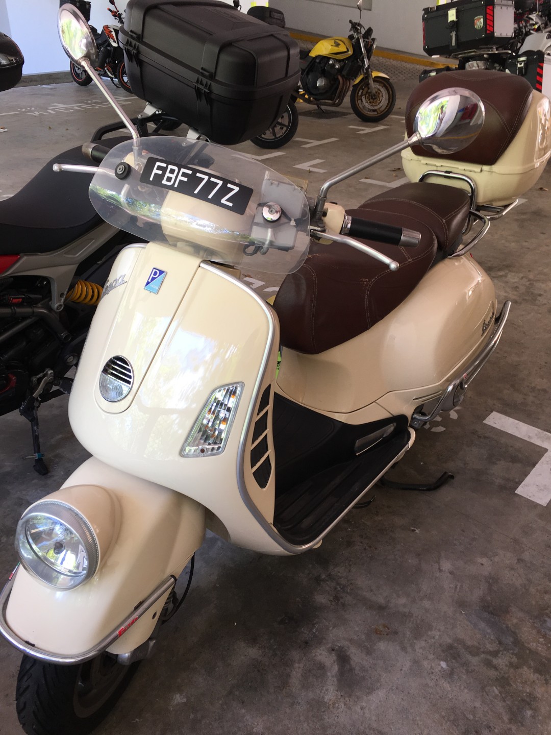 Vespa Gtv250 with number plate 77, Motorcycles, Motorcycles for Sale ...