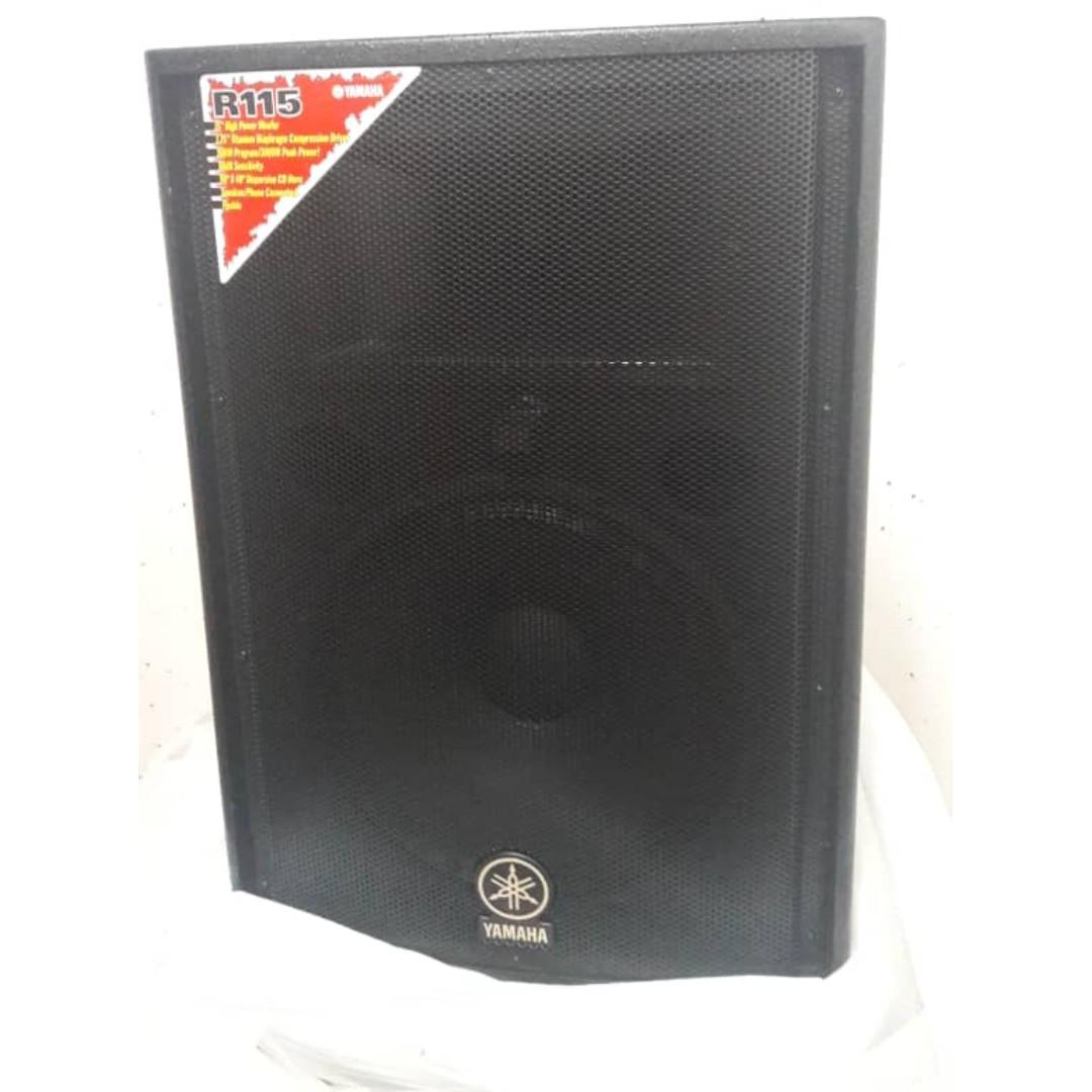 Yamaha R115 15" 2way Speaker System, Audio, Soundbars, Speakers & Amplifiers on Carousell