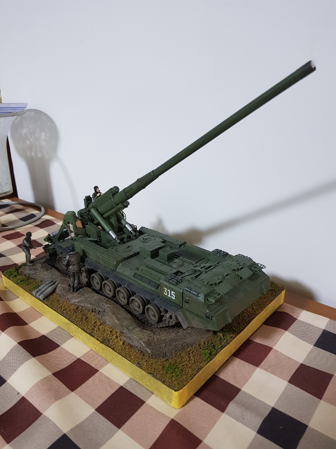 2s7 pion 1/35 scale, Hobbies & Toys, Toys & Games on Carousell