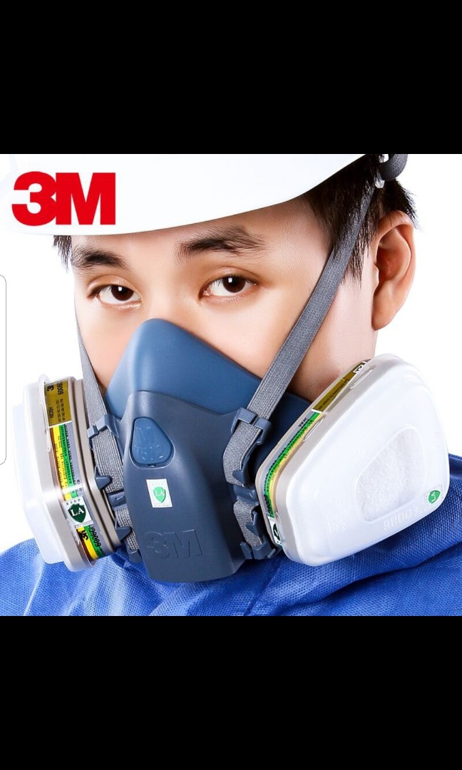 3M 7502 Full Set Mask - Medium Size, Hobbies & Toys, Stationery & Craft ...