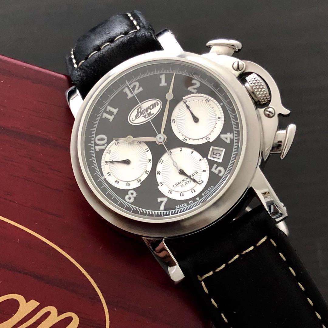 Buran MV Flagman Chronograph Poljot Russian Watch, Luxury, Watches on ...