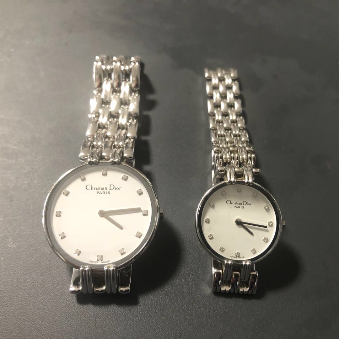 Christian Dior Couple Watch, Luxury, Watches on Carousell