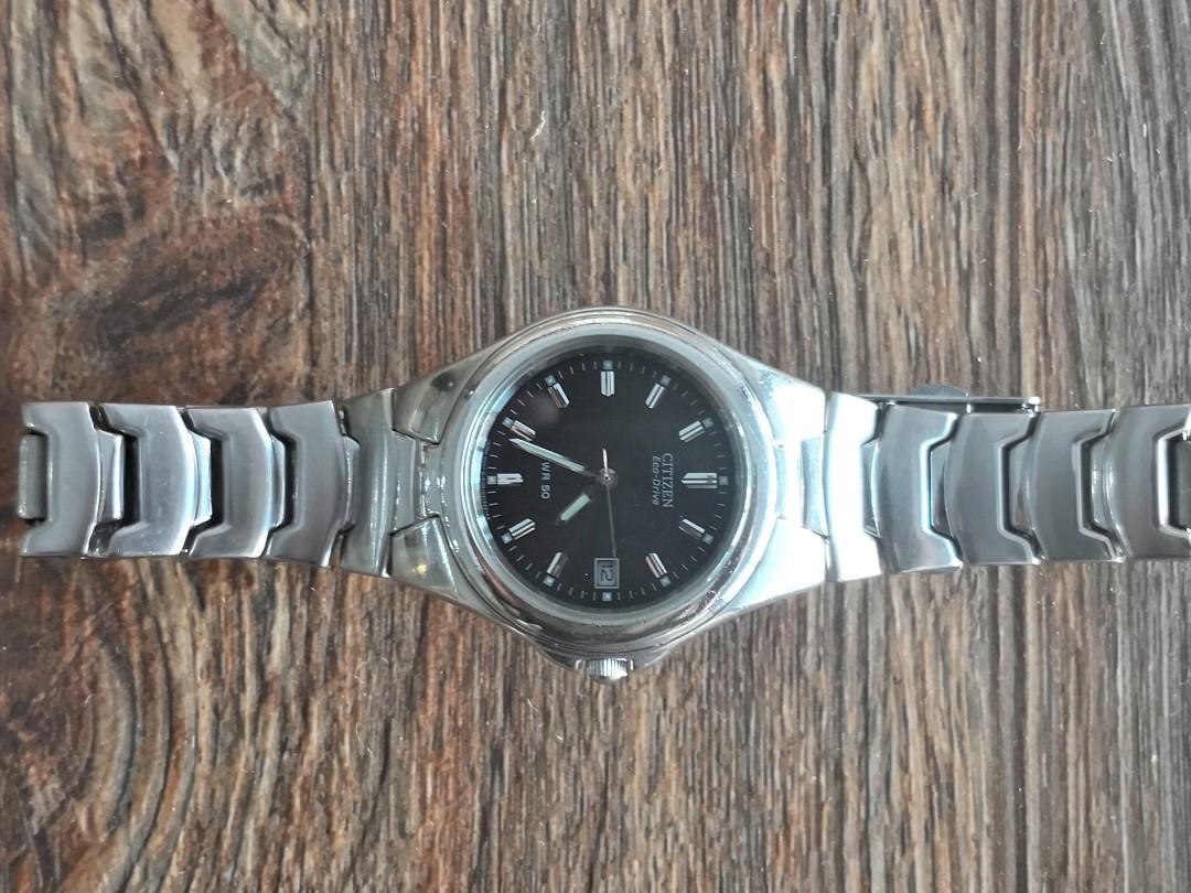 Citizen Ecodrive WR50, Men's Fashion, Watches & Accessories, Watches on ...