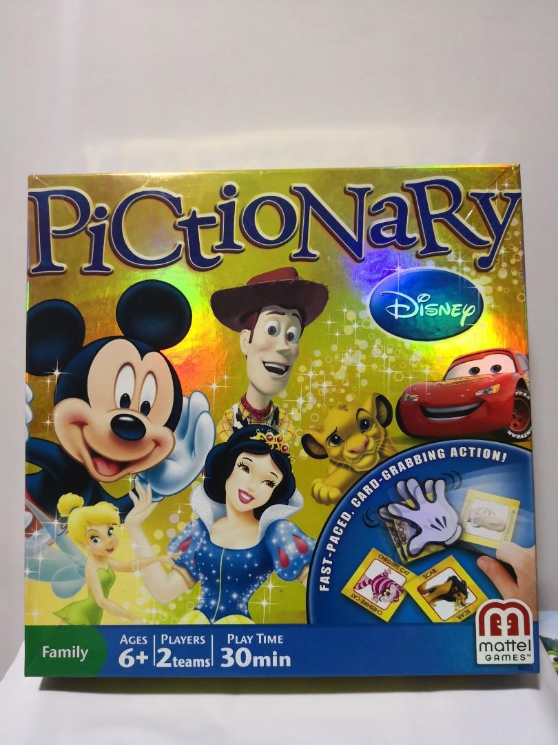 Disney edition Pictionary, Hobbies & Toys, Toys & Games on Carousell