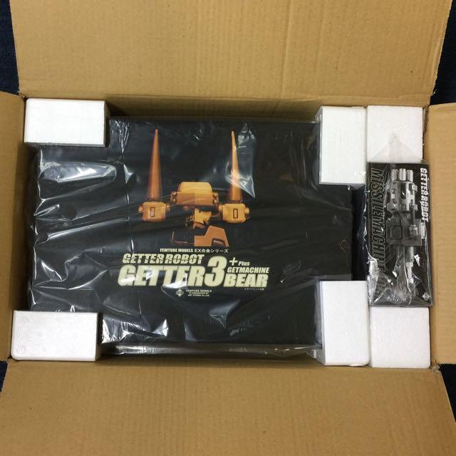 Fewture EX Gokin Chogokin Getter 3 Getmachine Bear Original Version ...