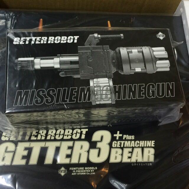 Fewture EX Gokin Chogokin Getter 3 Getmachine Bear Original Version ...