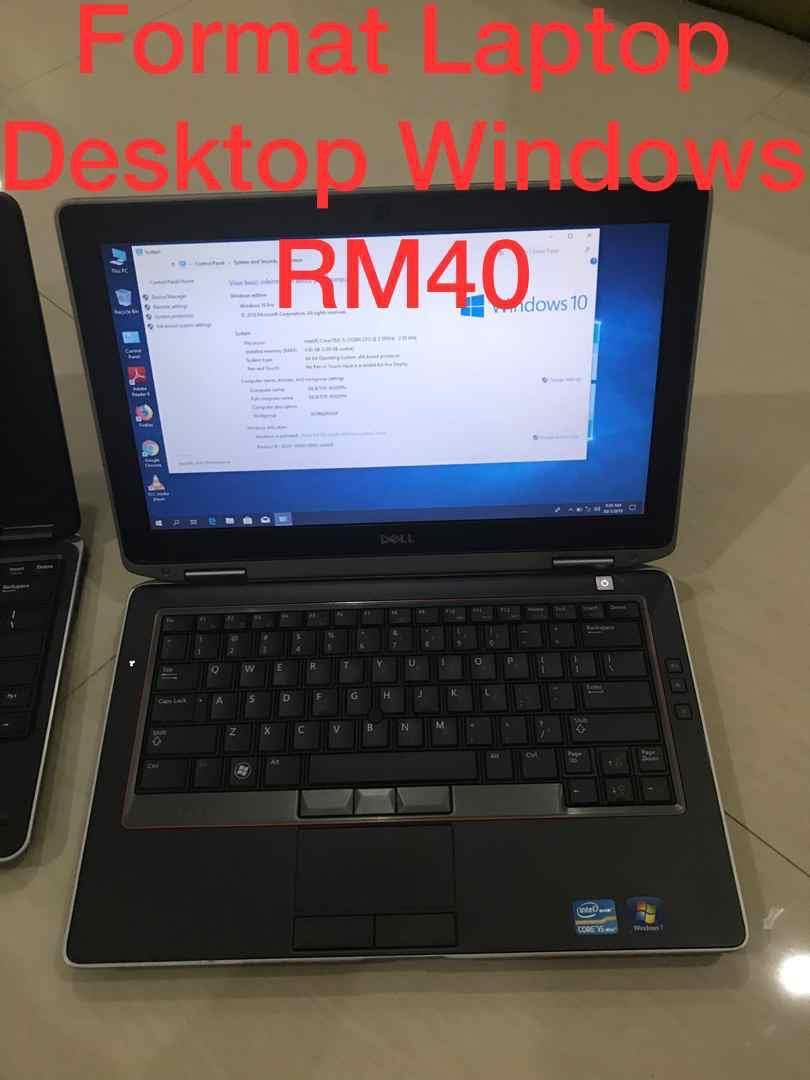 Format Laptop Dektop Windows, Services, Electronics & Gadget Repairs on ...