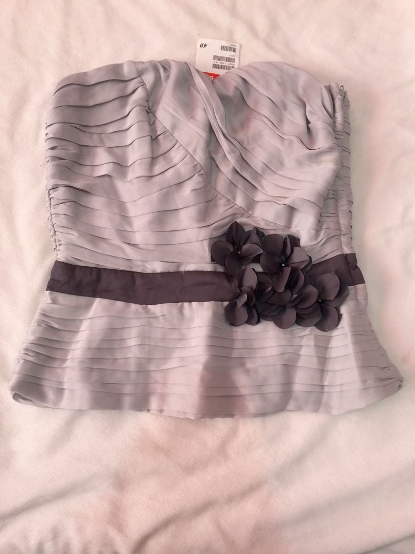 H&m formal tube top, Women's Fashion, Maternity wear on Carousell