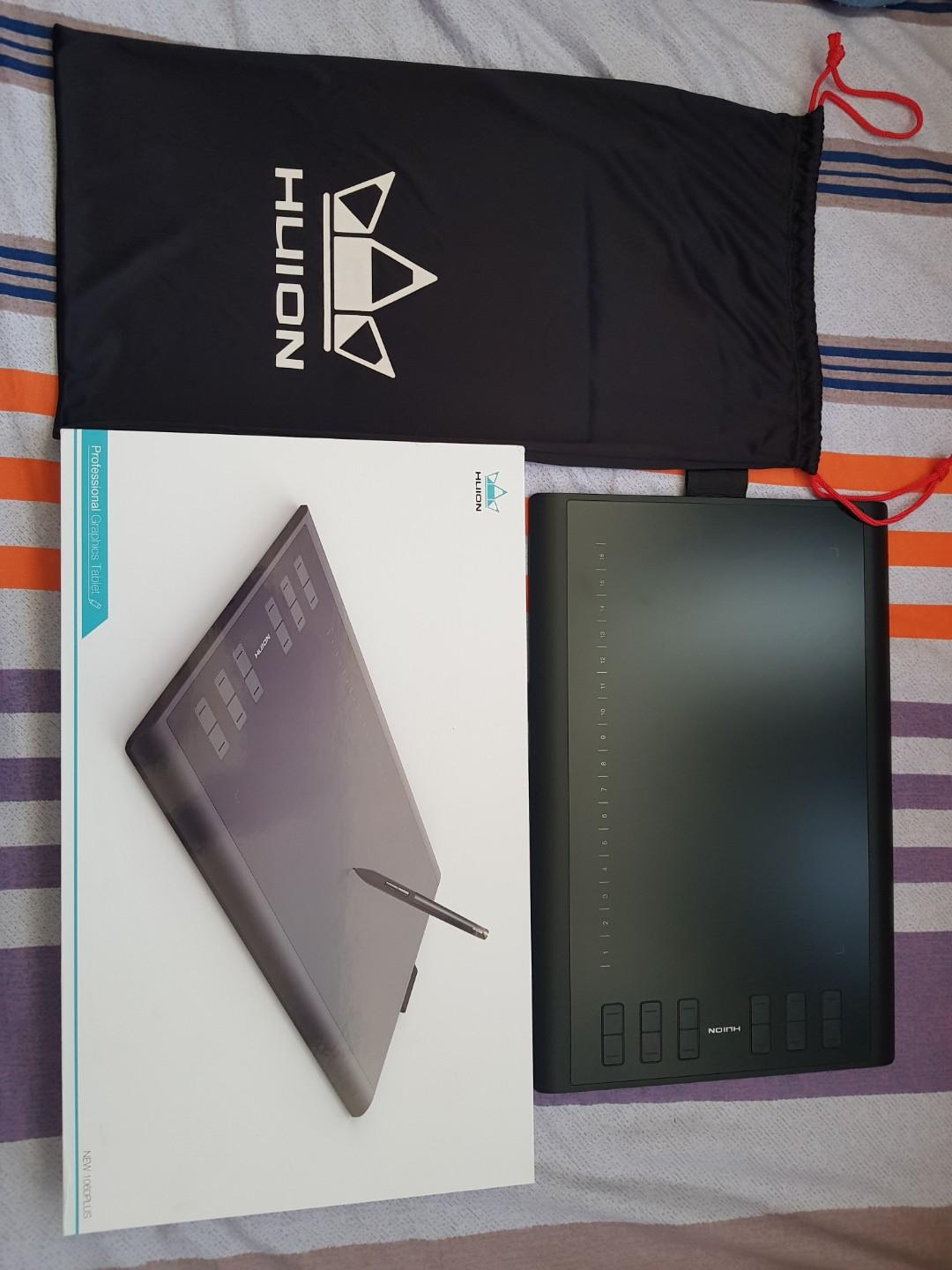HUION 1060 PLUS GRAPHIC TABLET, Computers & Tech, Laptops & Notebooks ...