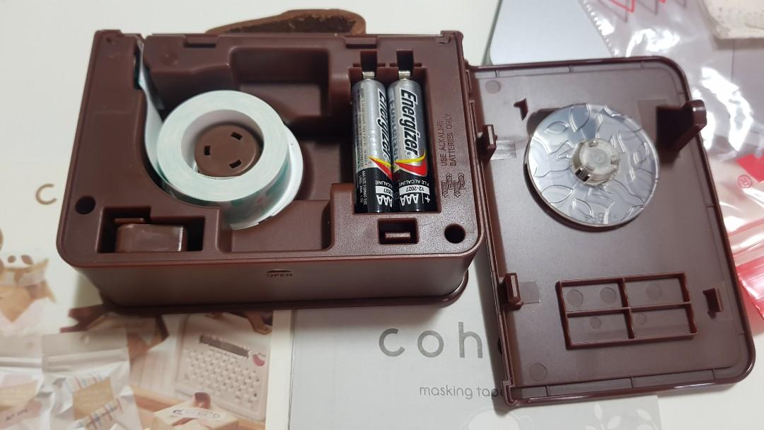 Japan King Jim Coharu Masking Tape Label Printer, Hobbies & Toys ...
