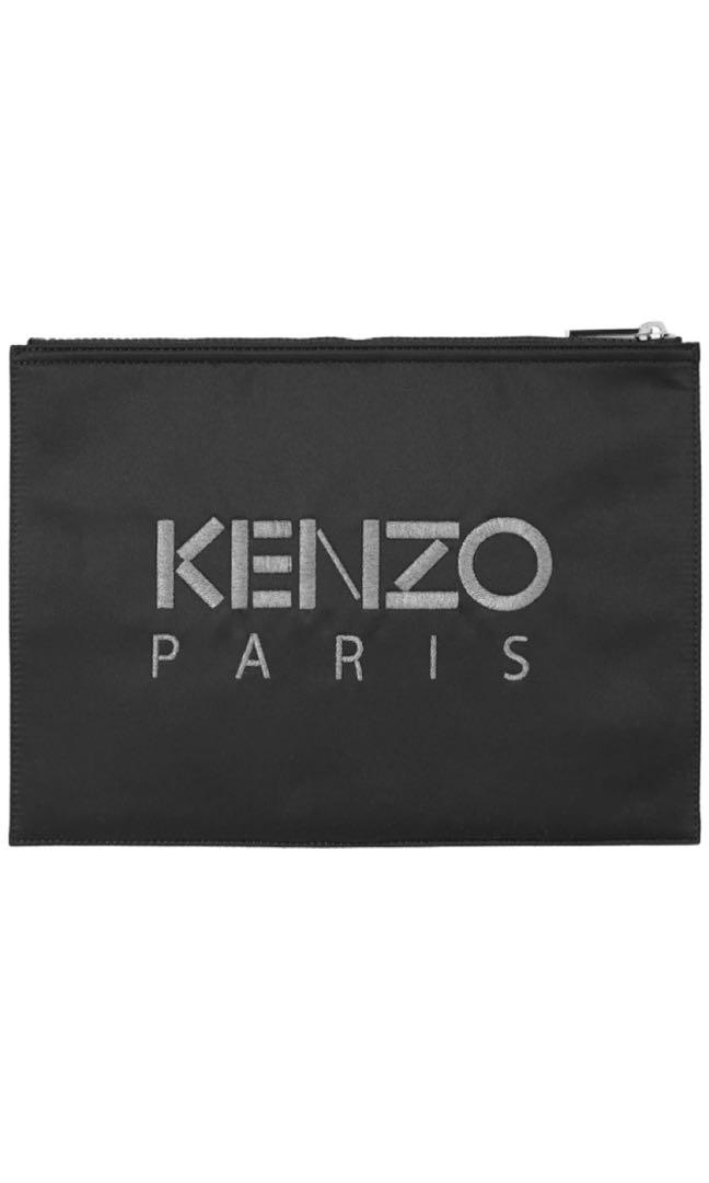 KENZO A4 POUCH, Men's Fashion, Bags, Belt bags, Clutches and Pouches on Carousell