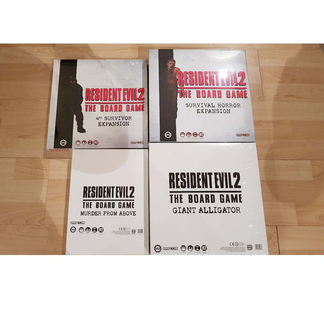 Kickstarter - Resident Evil 2 Board Game Bundle, Hobbies & Toys, Toys ...